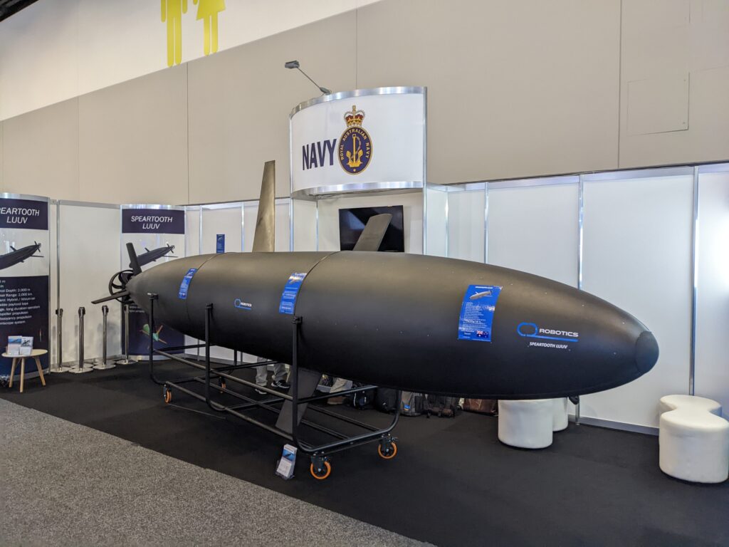 C2 Robotics' Speartooth Large Uncrewed Underwater Vessel: First public ...